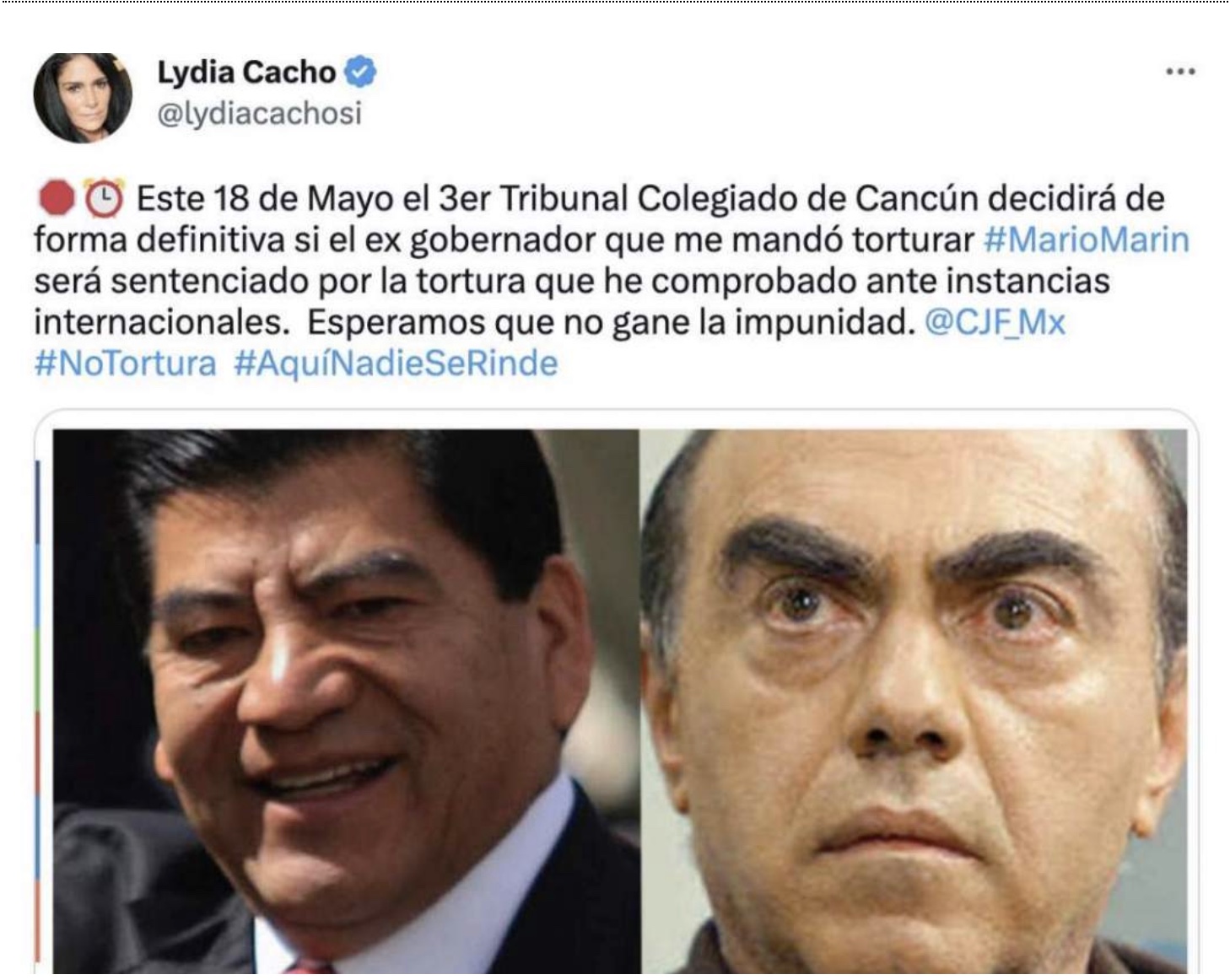 Este jueves definen el futuro de Mario Marín, acusado de tortura contra ...
