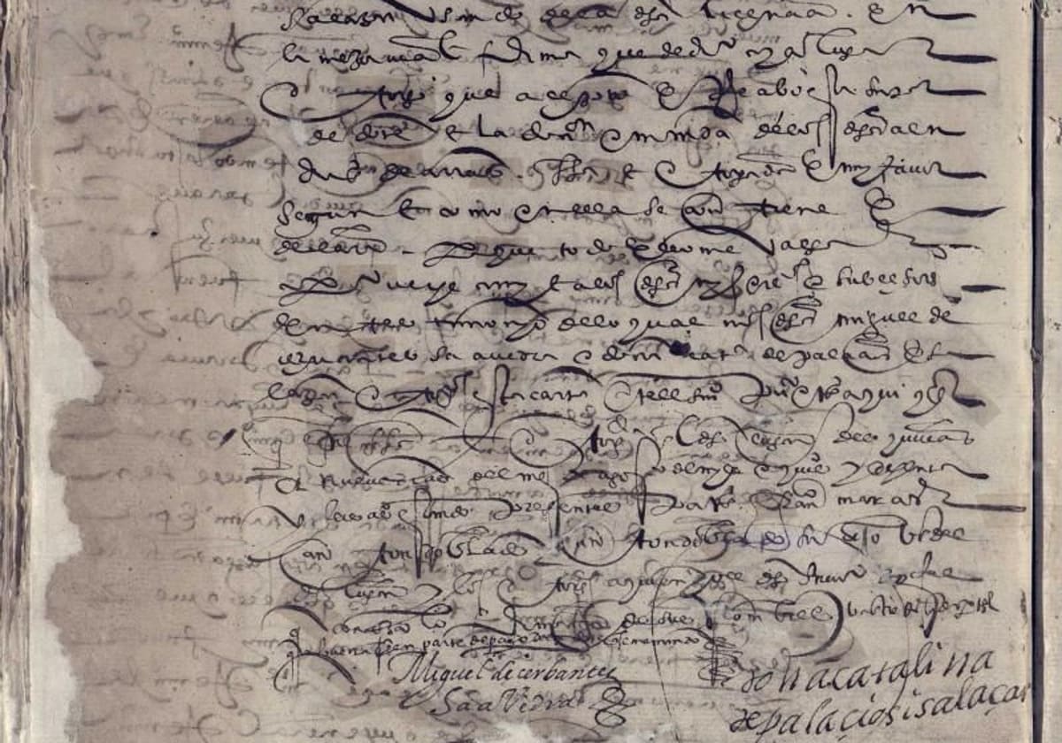 El Secreto Del Segundo Testamento De La Viuda De Cervantes Abc Los